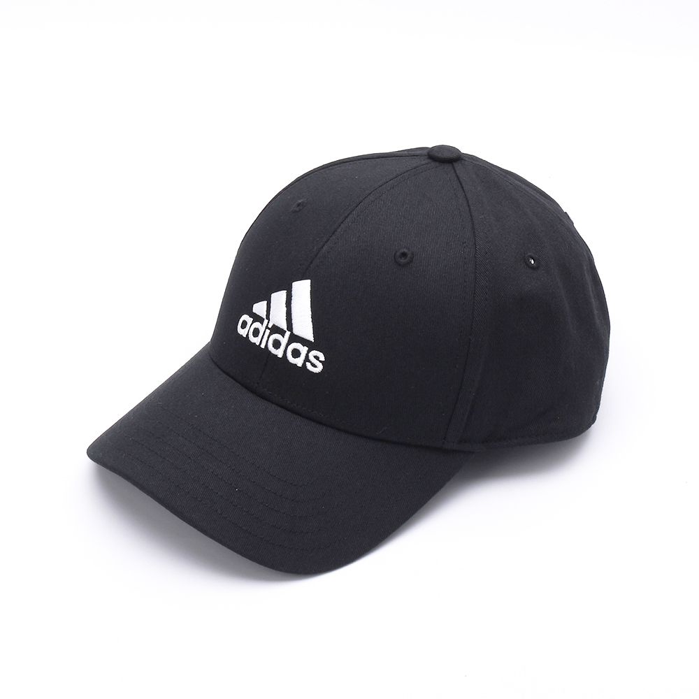 ADIDAS BBALL CAP COT 棒球帽 黑 II3513 - 鞋全家福