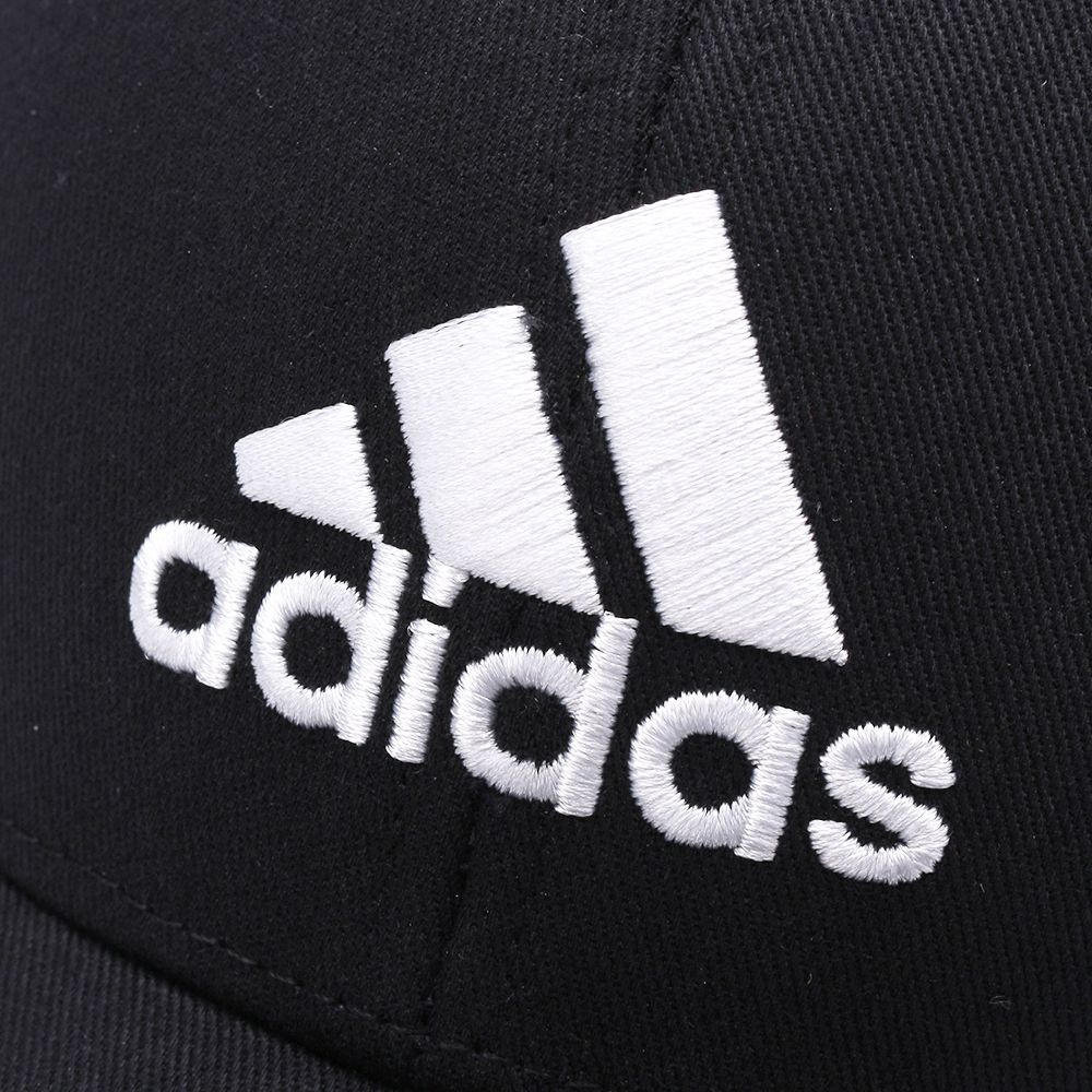 ADIDAS BBALL CAP COT 棒球帽 黑 II3513 - 鞋全家福