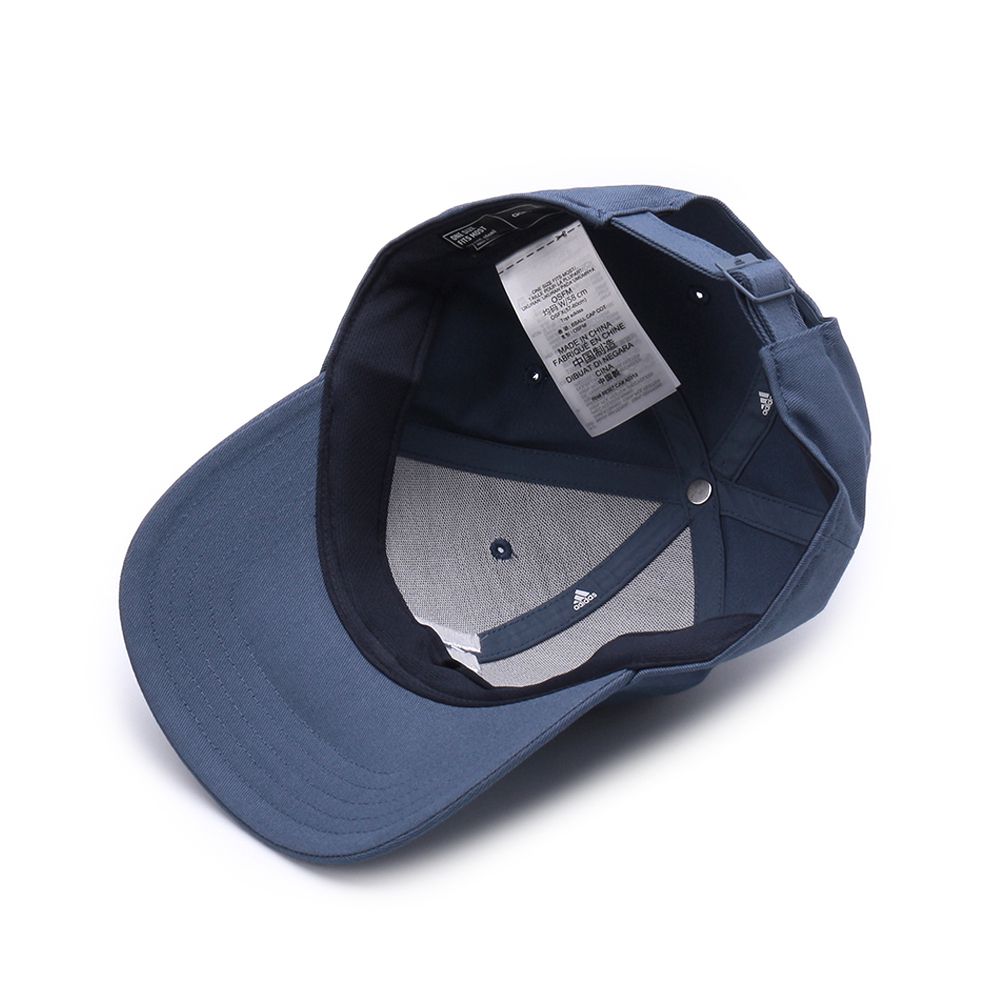 ADIDAS BBALL CAP COT 棒球帽 藍 IR7872 - 鞋全家福