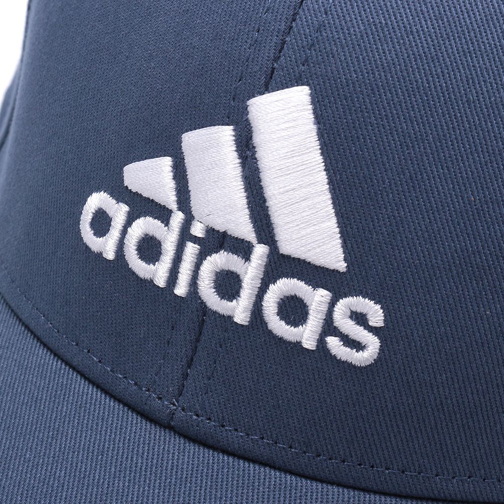 ADIDAS BBALL CAP COT 棒球帽 藍 IR7872 - 鞋全家福