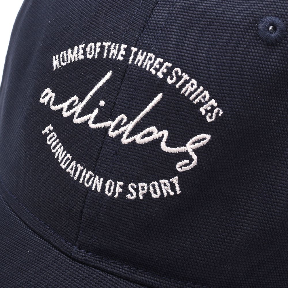 ADIDAS DAD CAP EMBR 棒球帽 深藍 IY7692 - 鞋全家福