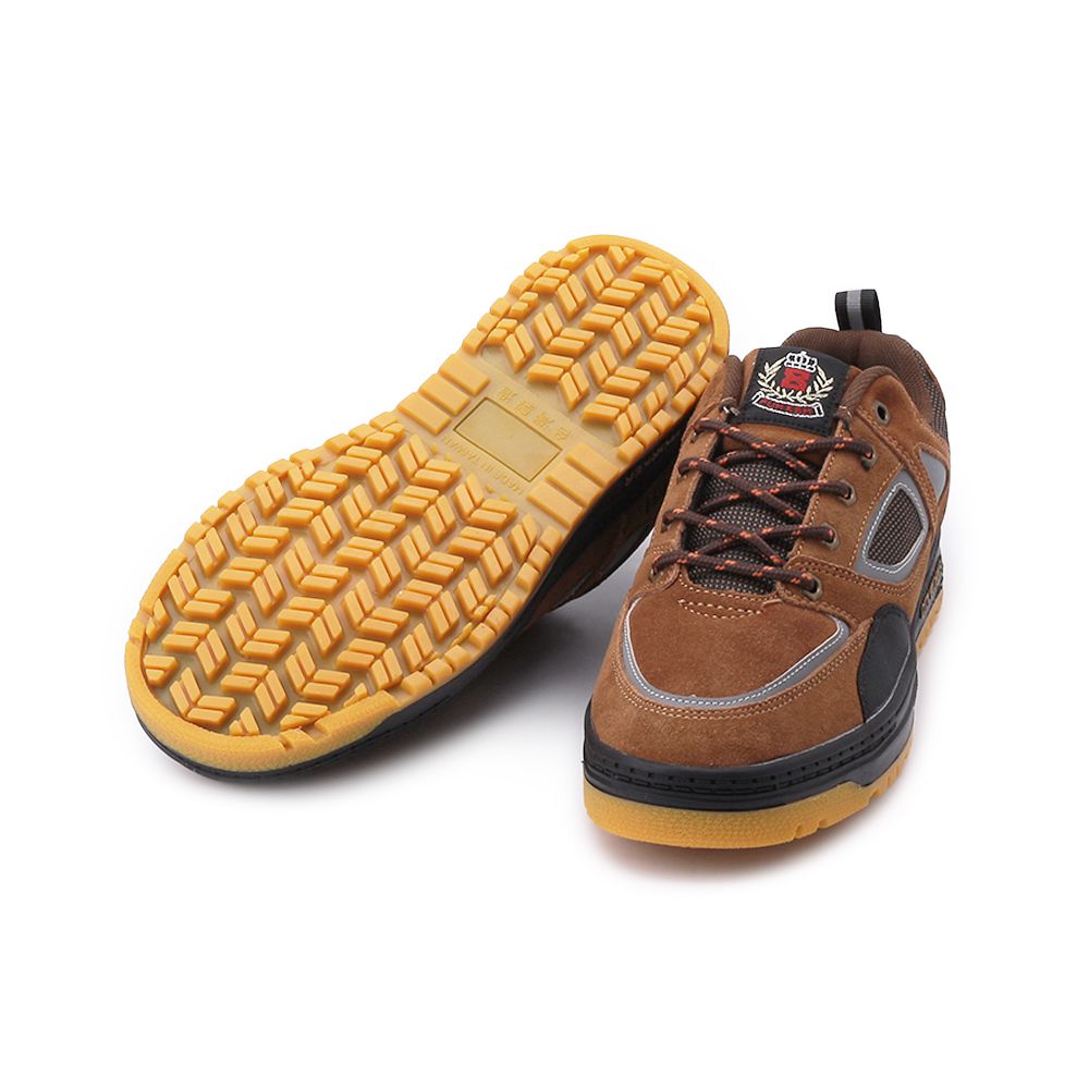 FUH KEH 綁帶工作鞋 咖 男鞋 - 鞋全家福