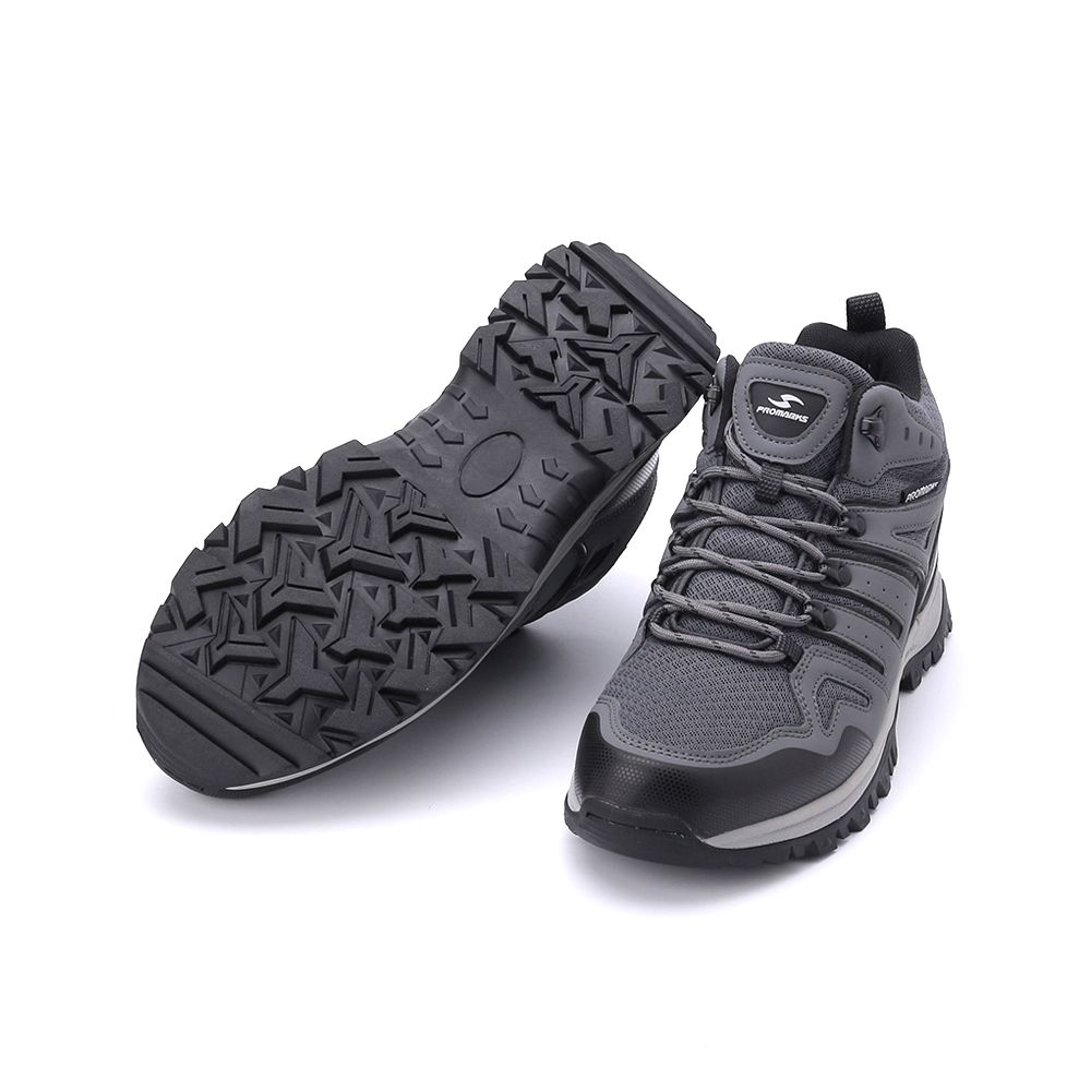 PROMARKS 高筒登山鞋 灰 MIO5002 男鞋 - 鞋全家福