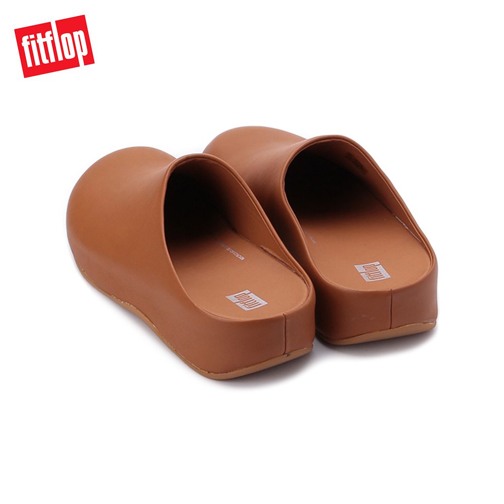 FITFLOP SHUV LEATHER 木屐鞋 駝 6211-13763 男鞋 - 鞋全家福