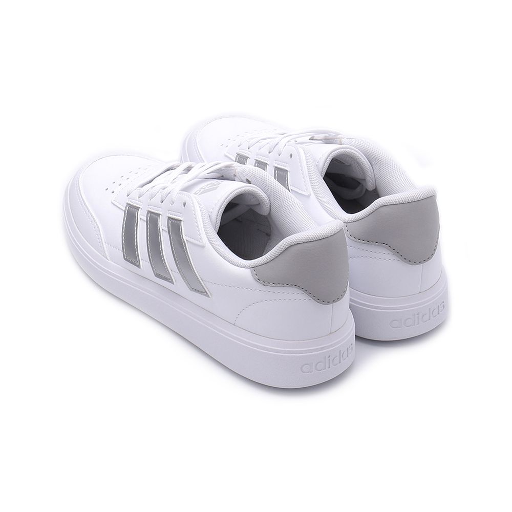 ADIDAS COURTBLOCK 運動休閒鞋 白銀 IF6465 女鞋 - 鞋全家福