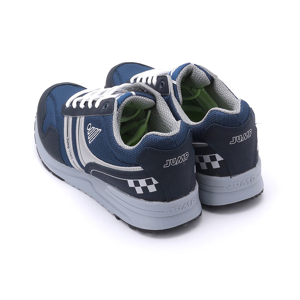 JUMP 綁帶運動鞋 藍 JM168 男鞋 - 鞋全家福